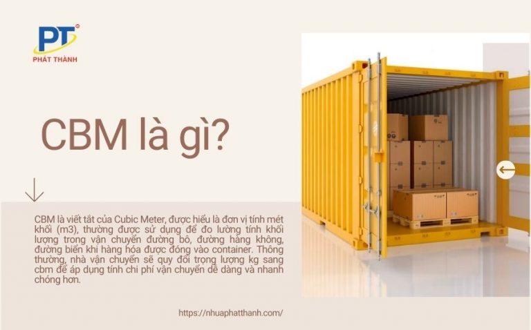 Hướng dẫn cách tính CBM của container chuẩn để làm việc hiệu quả