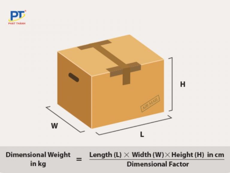 [Chi tiết] Cách tính chargeable weight hàng air và ví dụ thực tế